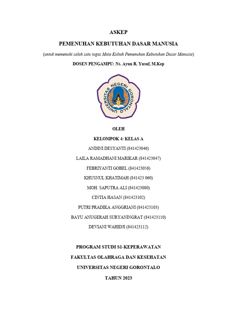 ASKEP PKDM Kel.5 (AutoRecovered) | PDF | Sains & Matematika