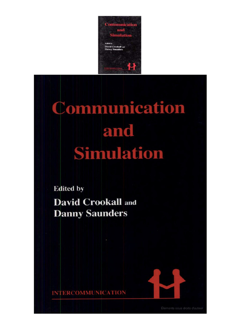 Communication and Simulation: From Two Fields To One Theme | PDF ...