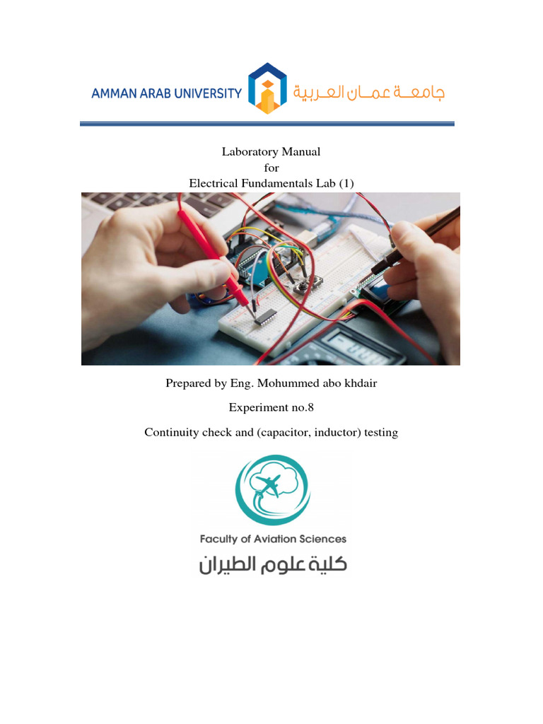 Electrical Lab Continuity Tests | PDF | Electrical Network | Fuse ...
