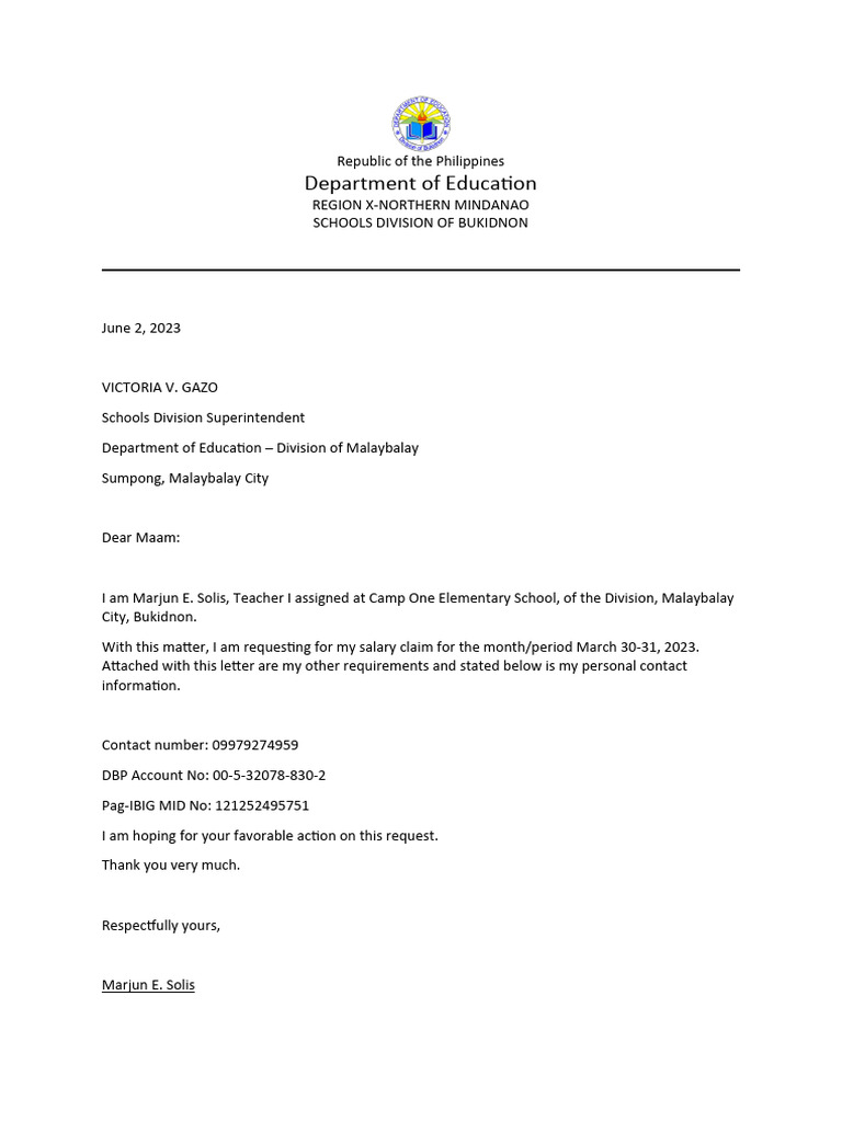 Letter of Intent | PDF | Government Agencies | Governance