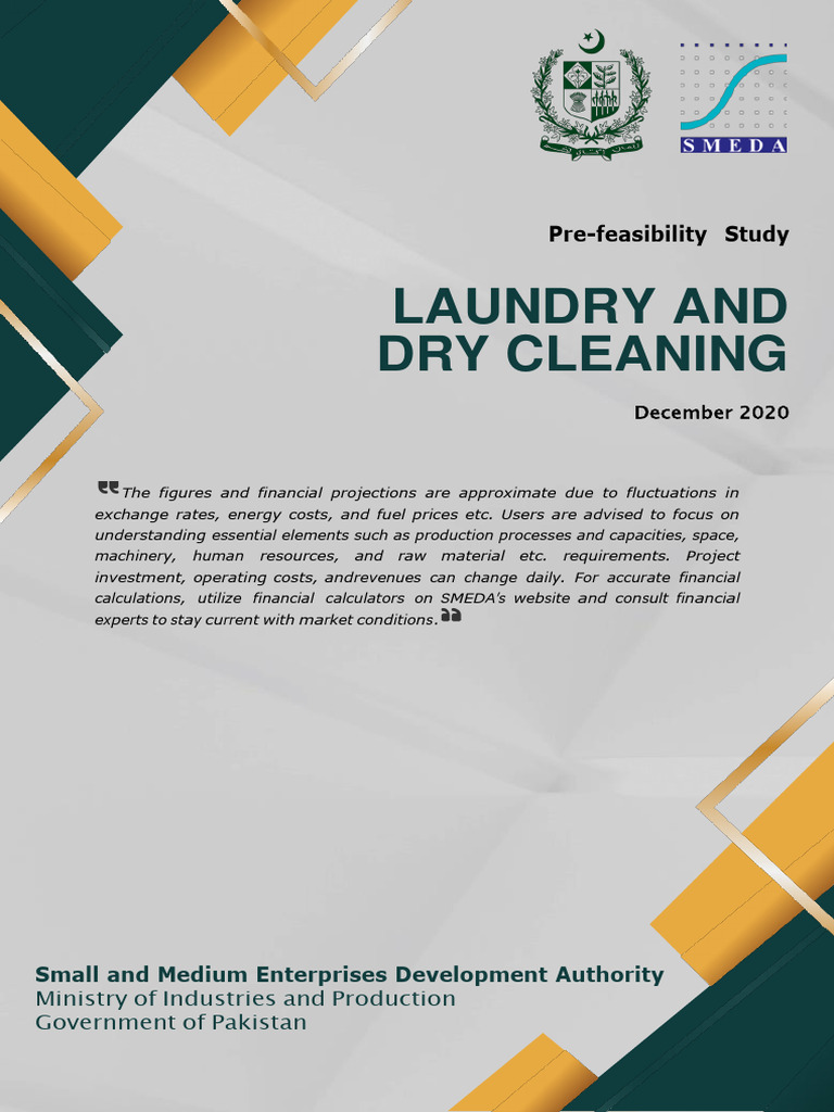 Laundry and Dry Cleaning Rs. 5.15 Million Dec-2020 | Download Free PDF ...