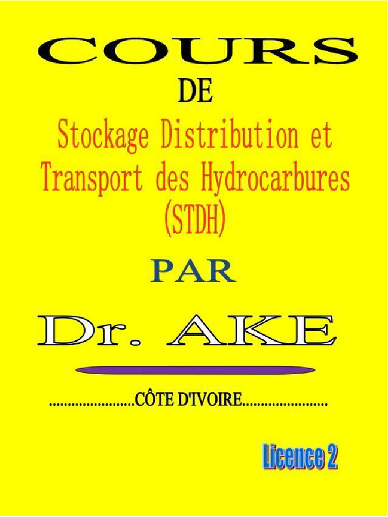 Stockage Et Transport Des Carburants Pdf