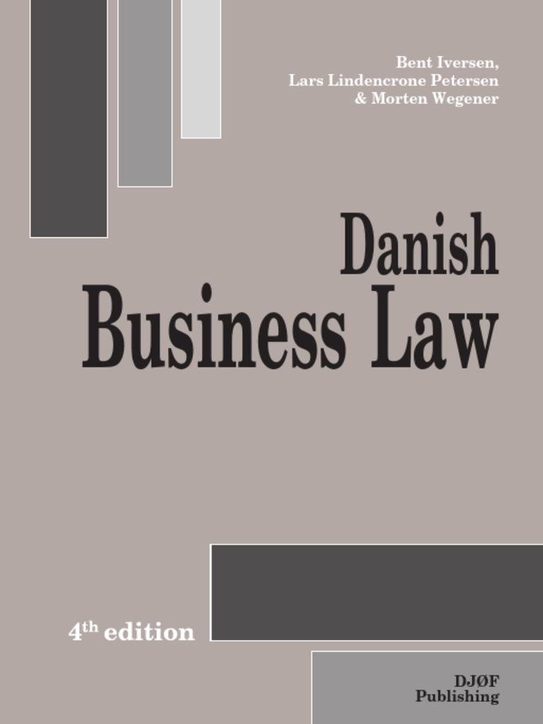 Danish Business Law Overview | PDF | Sources Of Law | Insurance