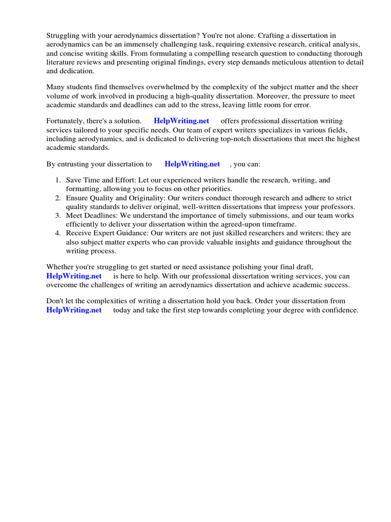 Aerodynamics Dissertation Ideas | PDF | Lift (Force) | Fluid Dynamics