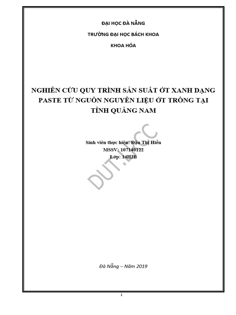 (123doc) Luan Van Thac Si Nghien Cuu Quy Trinh San Suat Ot Xanh Dang Paste Tu Nguon Nguyen Lieu ...