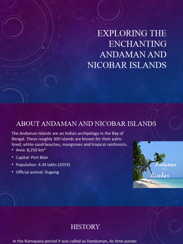 Andaman and Nicobar Islands Overview | PDF