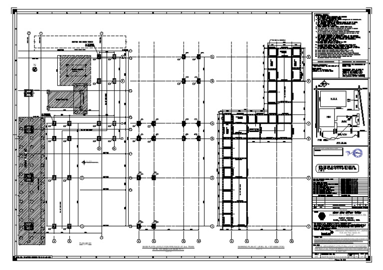 28449789-Glin153-72-C-D-A0-042 Rev 0 Structural Layout of Pipe Rack G A ...