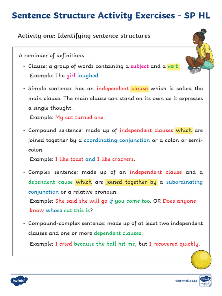 sentence structure | PDF | Sentence (Linguistics) | Semantic Units