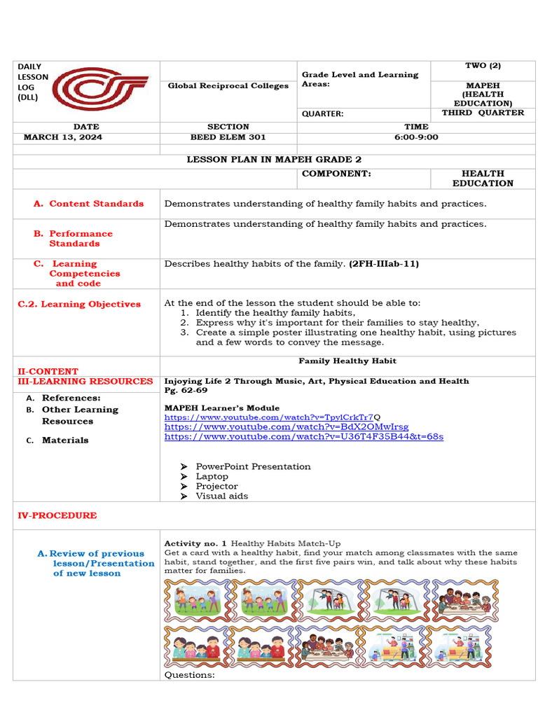 Tpeh-Final LP - Herradura | PDF | Grandparent | Behavior Modification