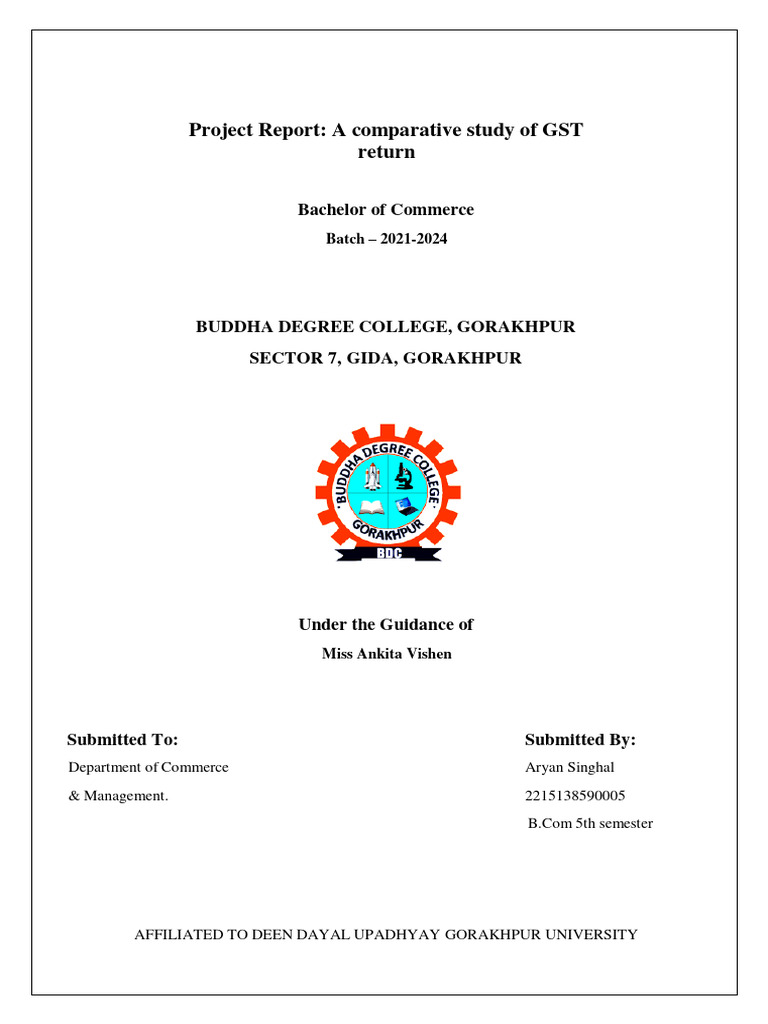 Aryan Project | PDF | Taxes | Value Added Tax