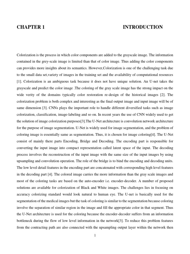 Image Colorization for Creatives | PDF | Deep Learning | Artificial ...