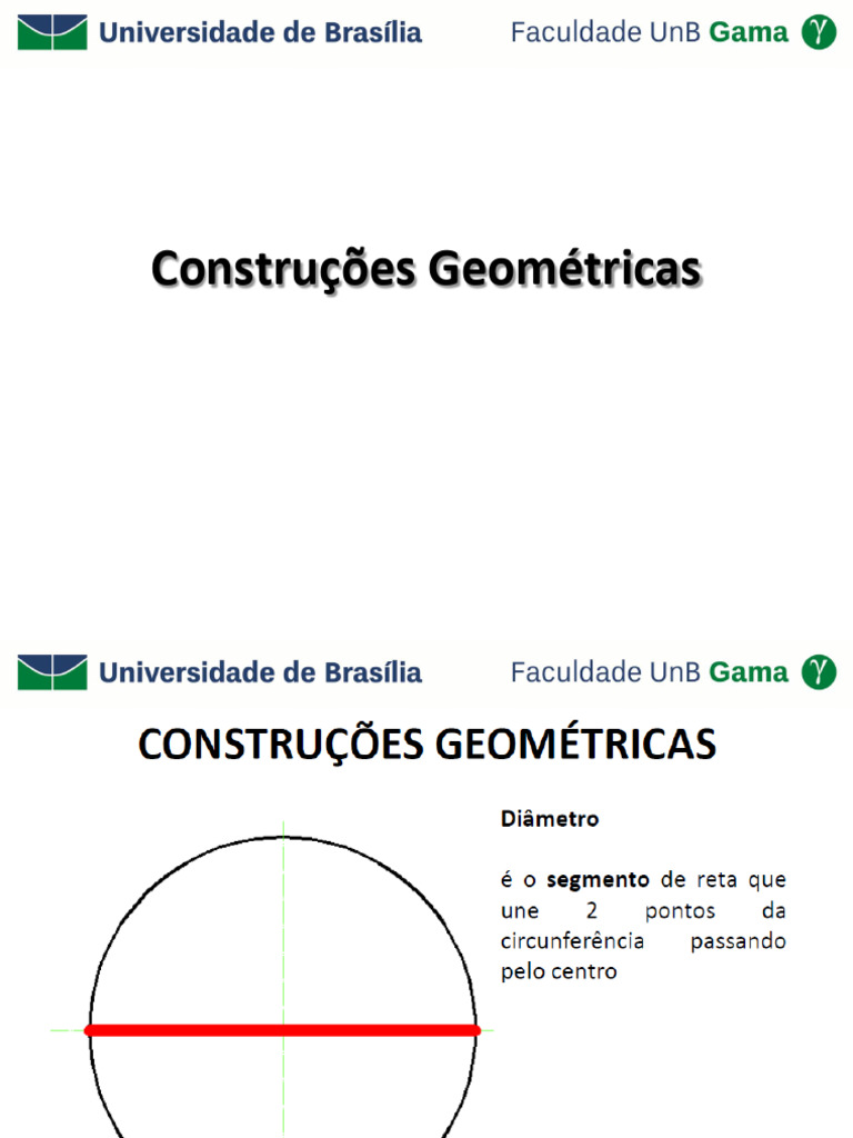 Aula 3 - Construção Geometrica - Aula 1 | PDF