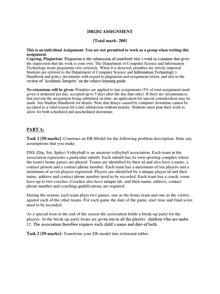 Assignment DBI | PDF | Pl/Sql | Plagiarism