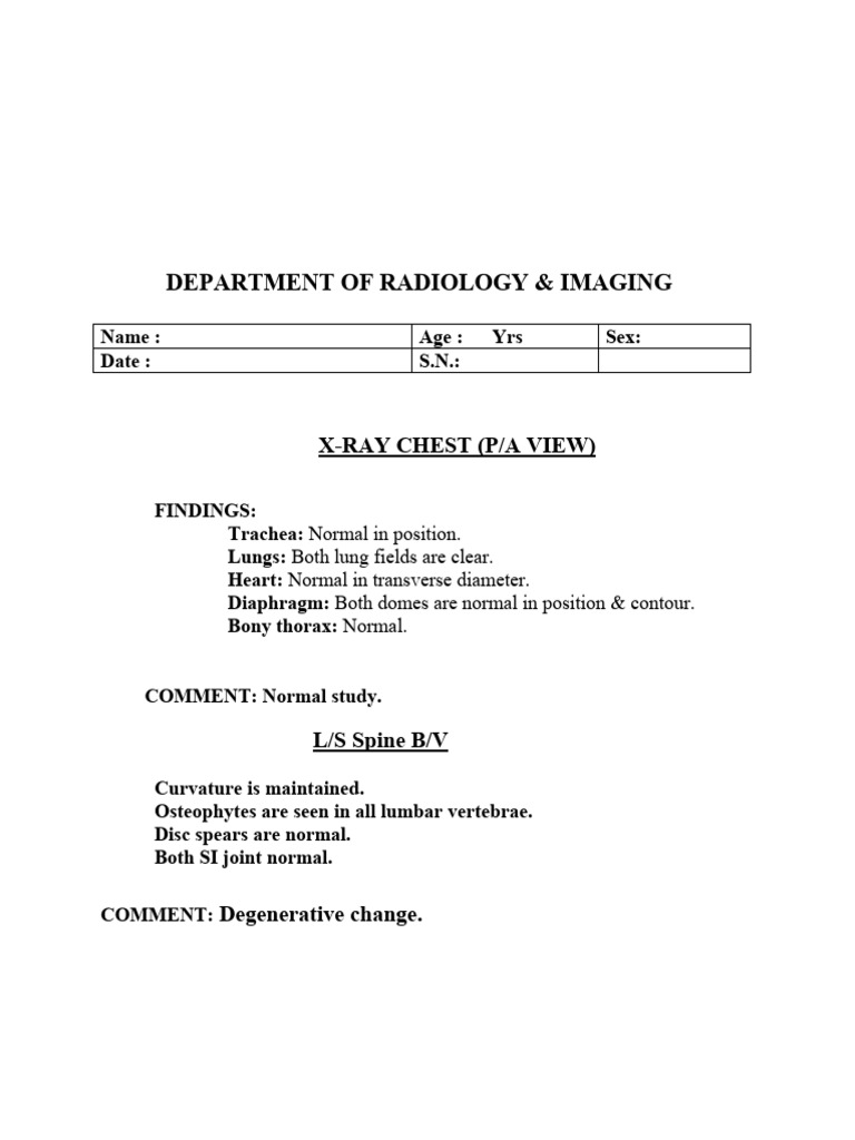 X Ray | Download Free PDF | Knee | Vertebral Column
