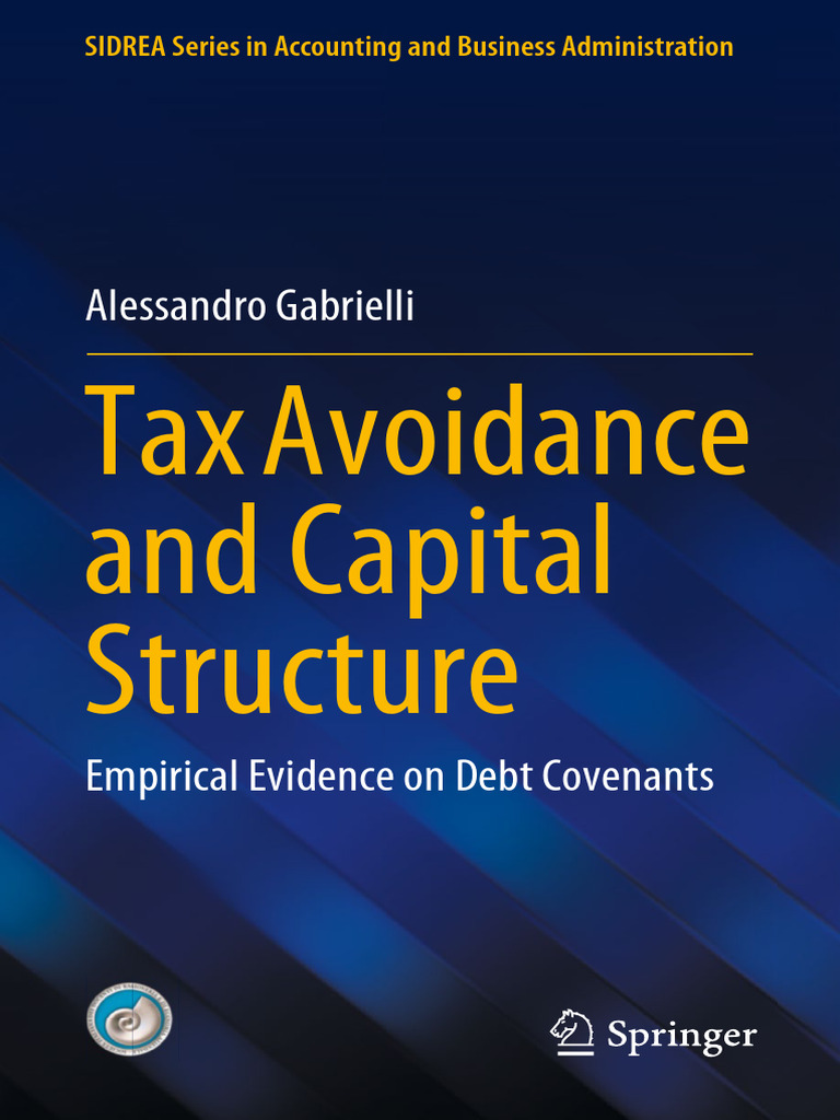 2023 - Gabrielli - Tax Avoidance and Capital Structure | PDF | Capital Structure | Taxes