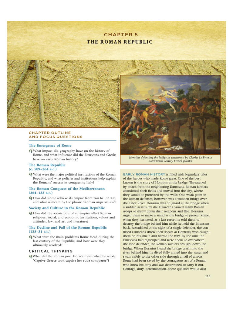 Roman CIVi | PDF | Etruscan Civilization | Roman Republic