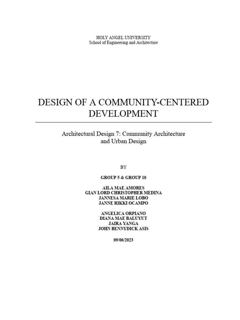Community-Centered Development Design | PDF | Augmented Reality ...