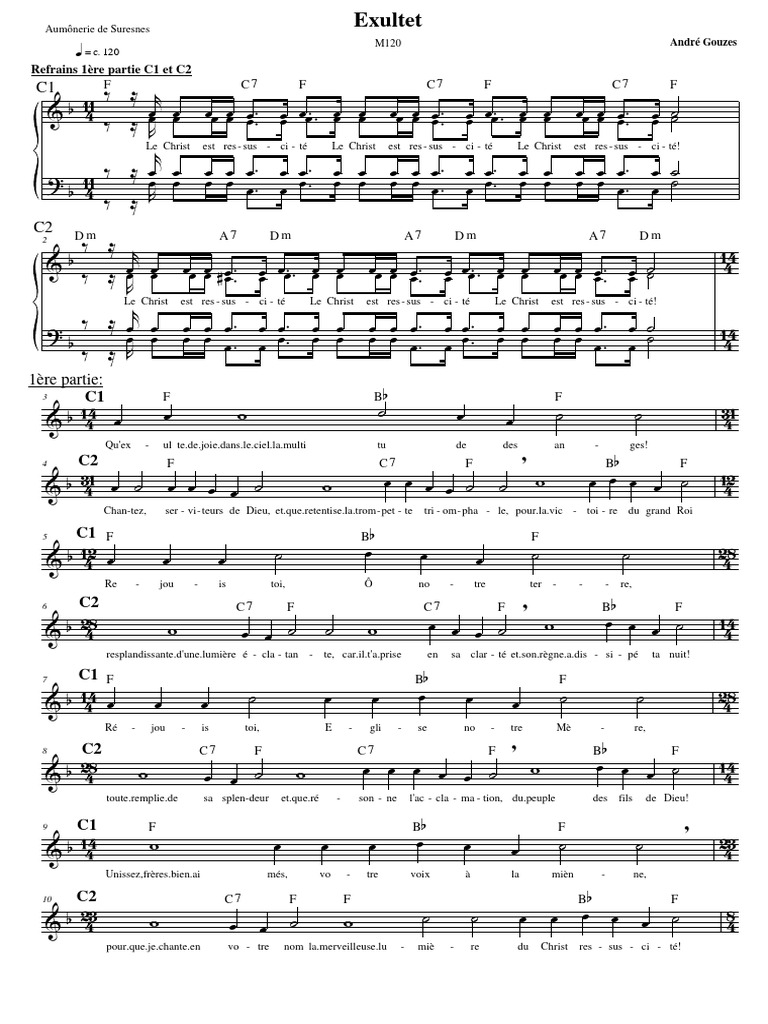 Exultet Gouzes | PDF