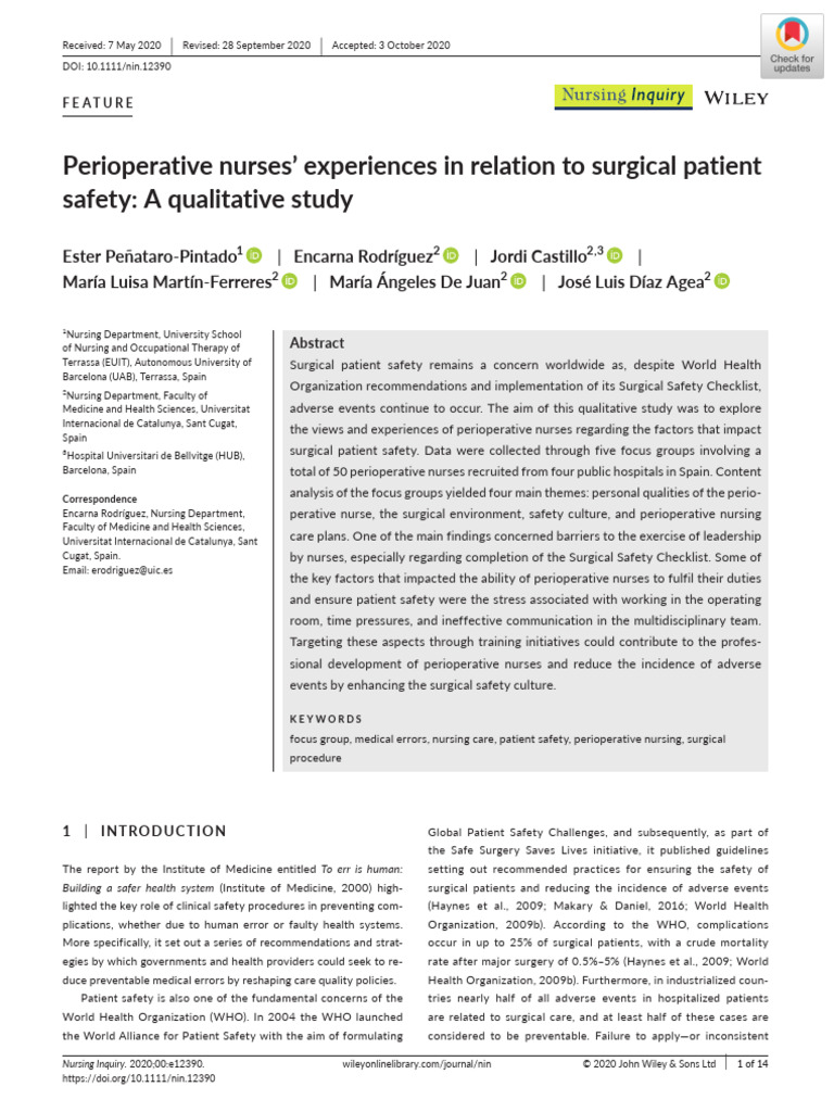 10 1111@nin 12390 | PDF | Patient Safety | Nursing