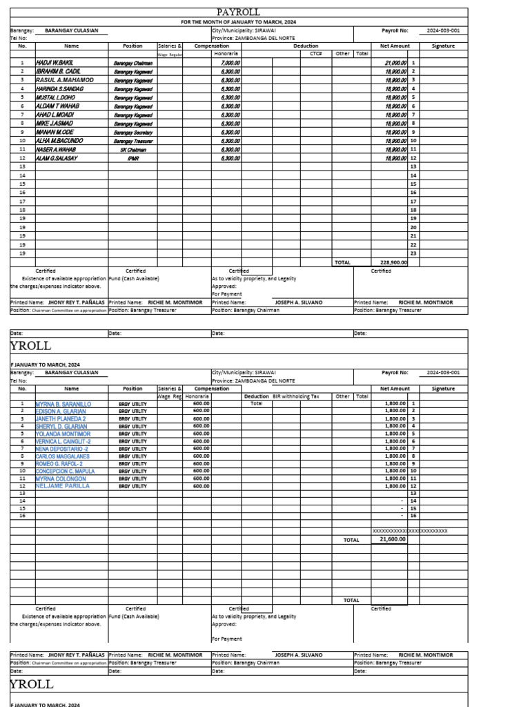 New Payroll - 2024 | PDF | Payroll Tax | Payroll