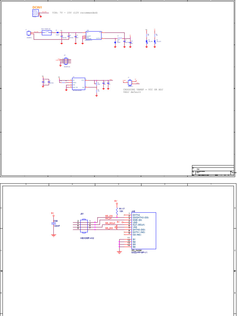 Circuit Design and Component List | PDF