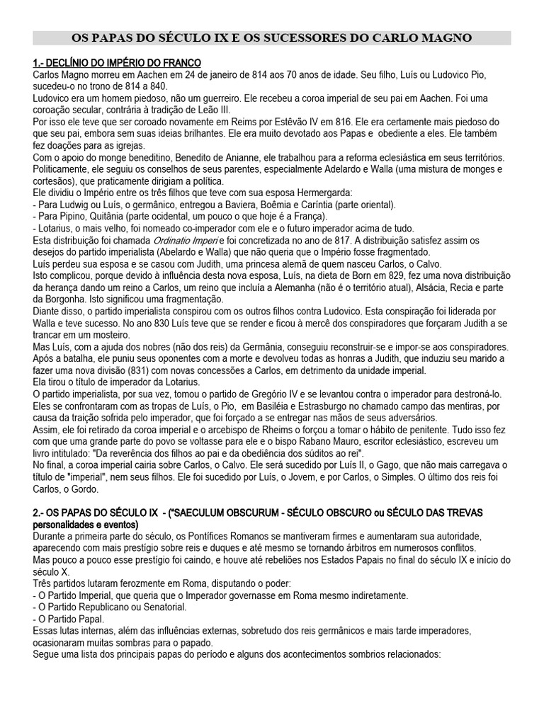 10-OS-PAPAS-DO-SECULO-IX-E-OS-SUCESSORES-DO-CARLO-MAGNO-SECULO-OBSCURO ...
