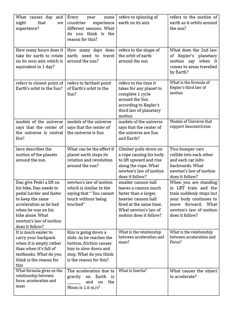 Graded Recitation in Physics | PDF | Orbit | Force