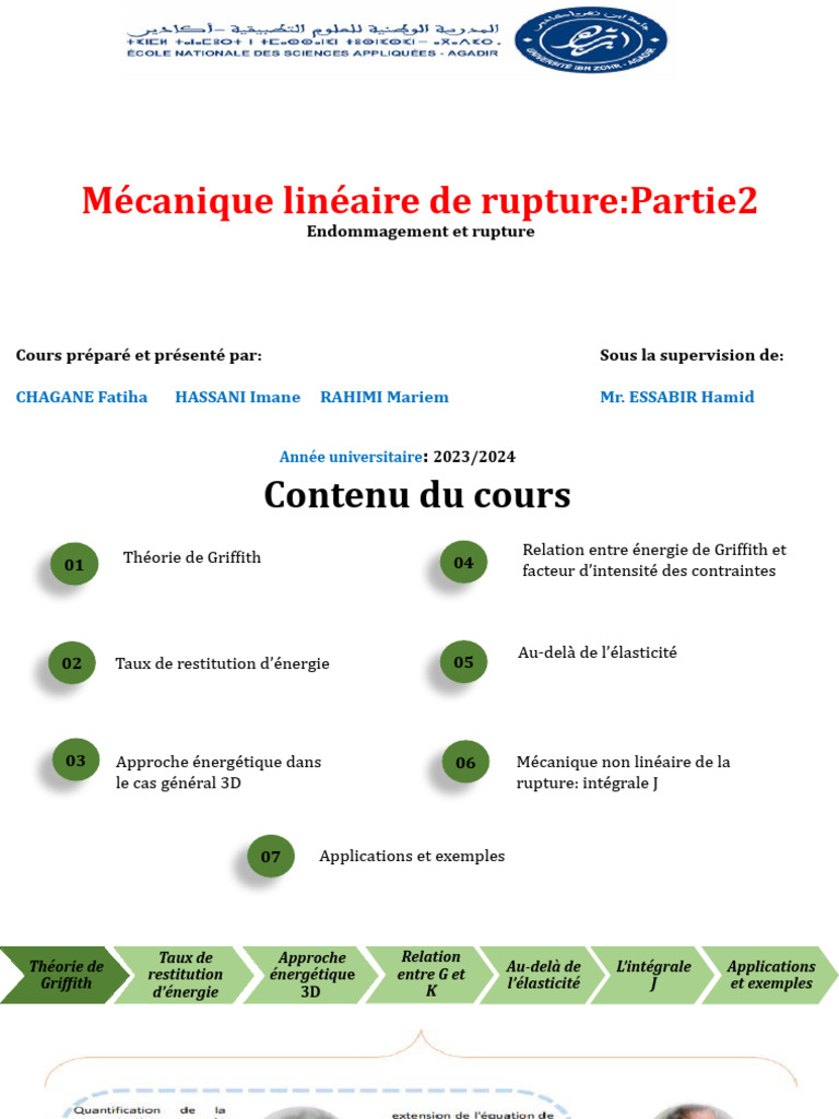 Presentation_mecanique linéaire de rupture_partie2 | PDF | Mécanique ...