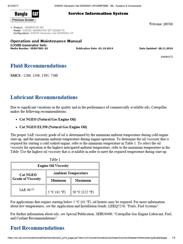 Fluid Recommendations ### | PDF | Motor Oil | Fuel Gas