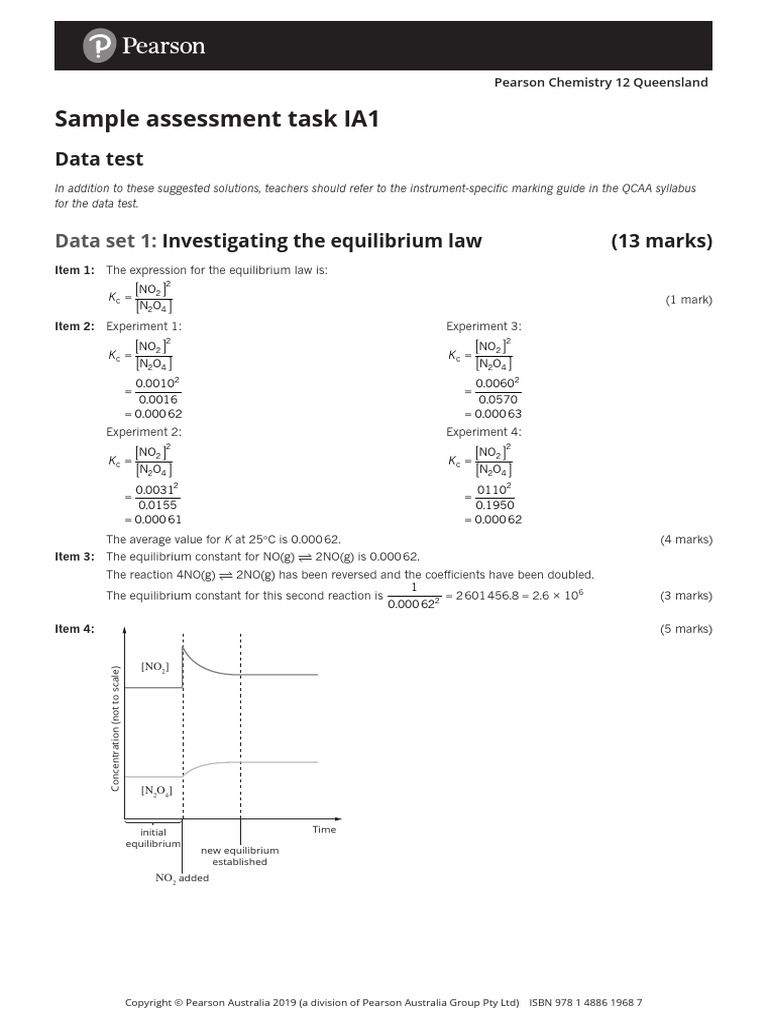 IA1 Data Test Practice #2 (Solns) | PDF | Electrode | Redox