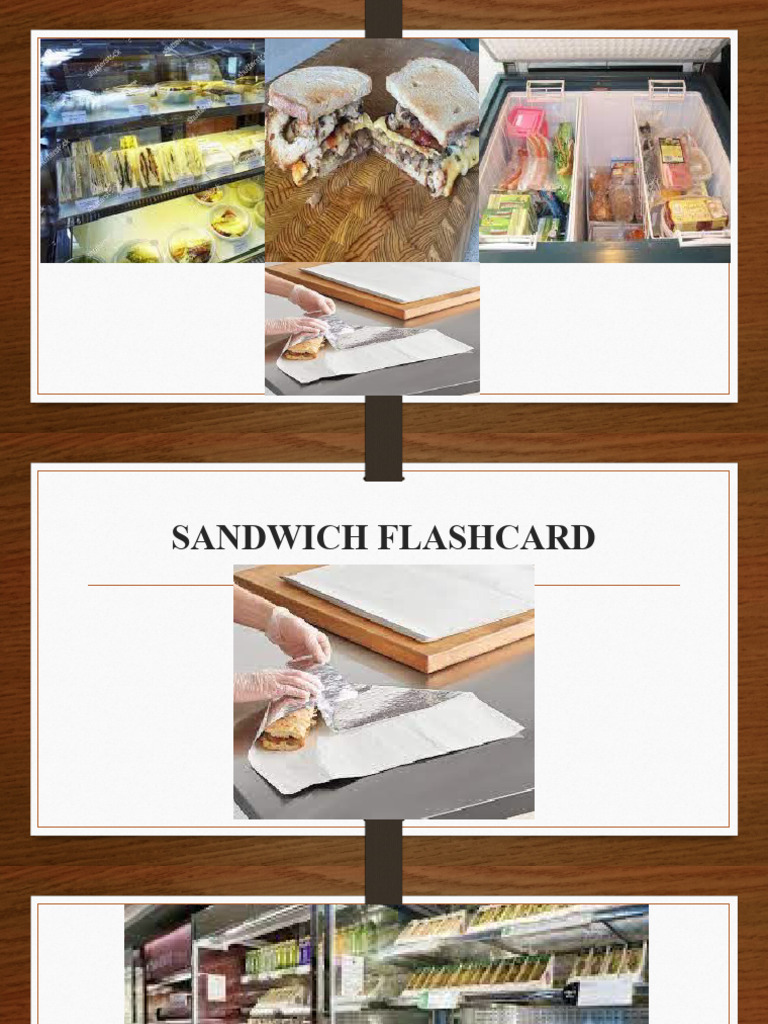 Proper Storage of Sandwiches Guide | PDF