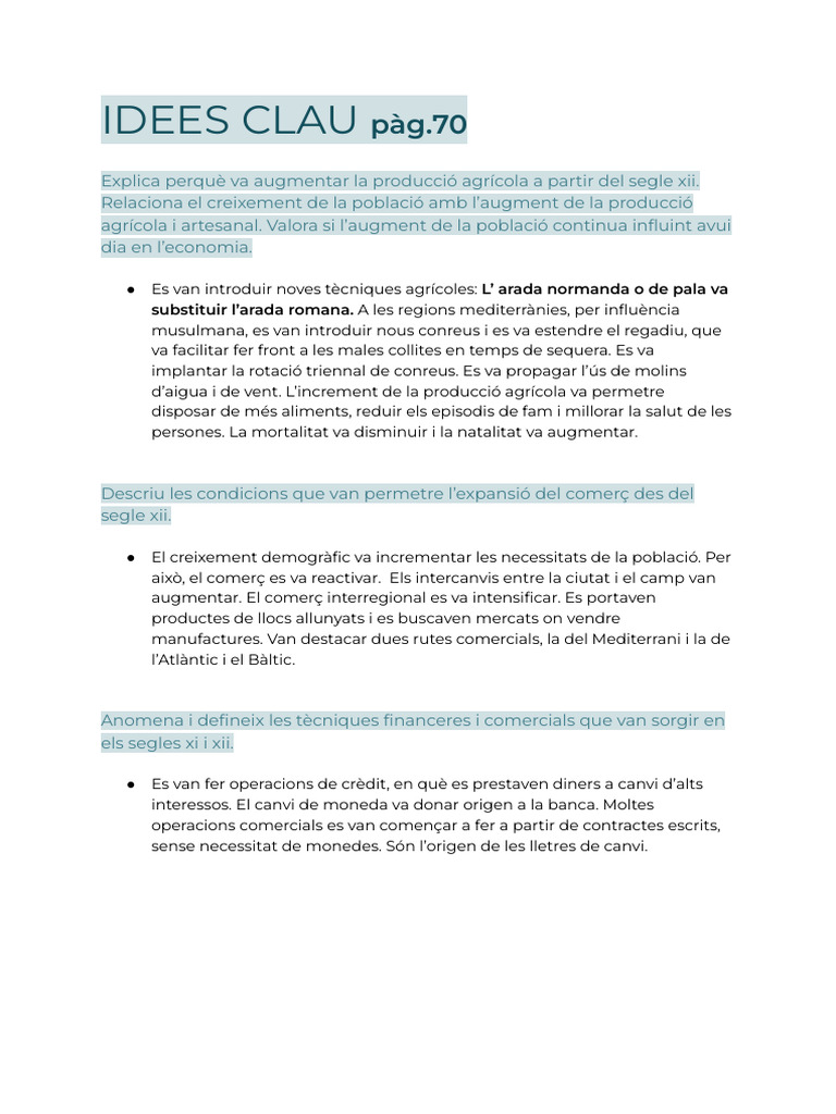 IDEES CLAU C.S | PDF