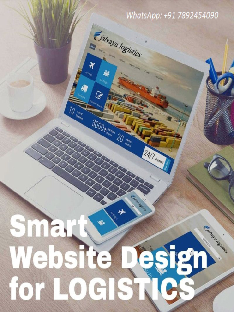 Smart Website For Logistics | PDF