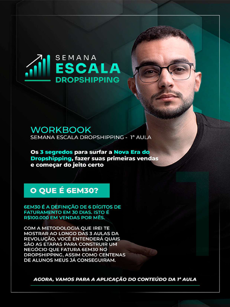 Material Aula 01 Semana Escala Dropshipping | PDF