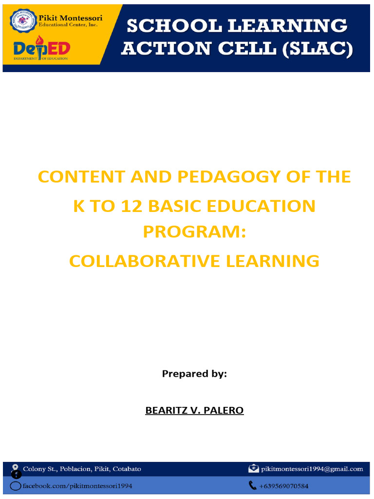 HANDOUT | PDF | Learning | Lesson Plan