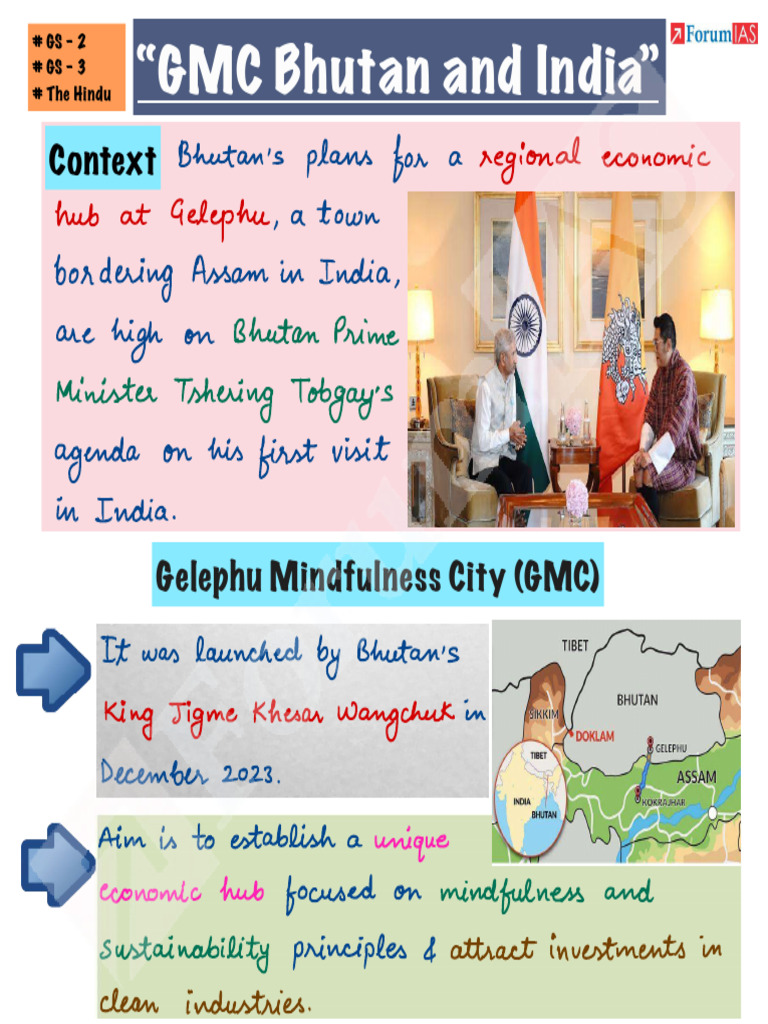 Gelephu Mindfulness City Overview | PDF | Bhutan | Economies