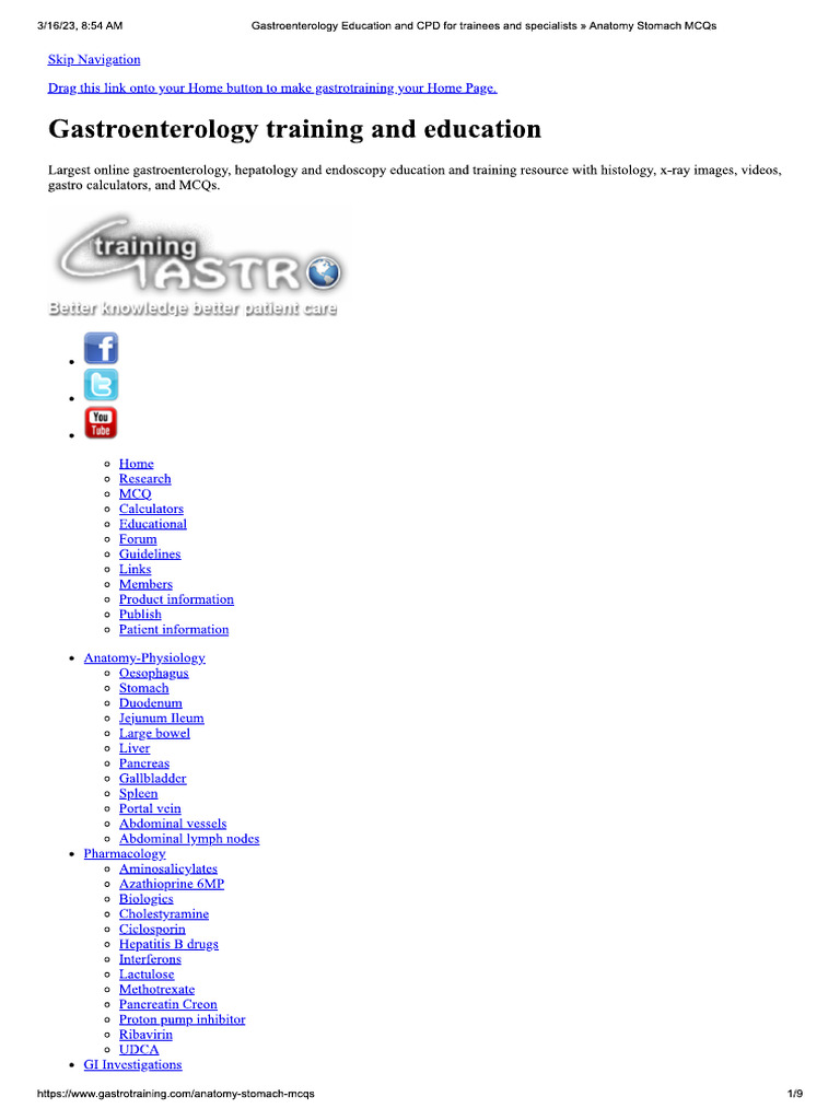 Gastroenterology Education and CPD For ... and Specialists Anatomy ...