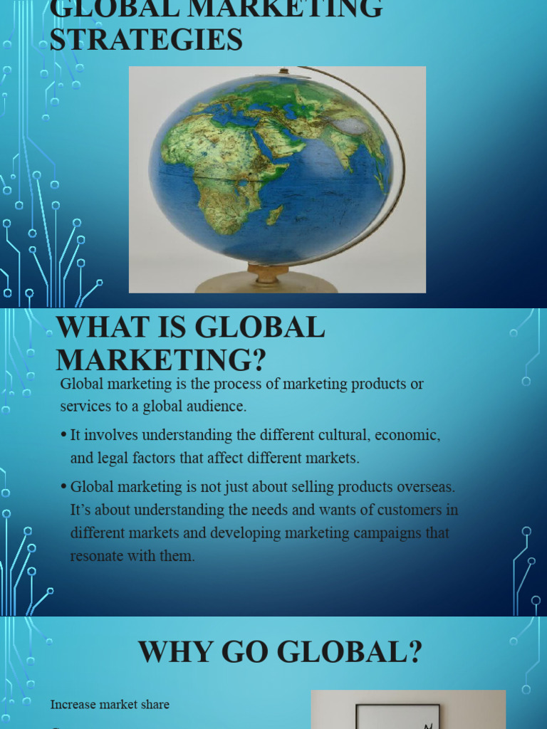 Global Strategy | PDF | Digital Marketing | Marketing