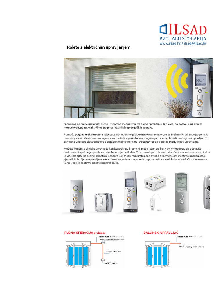 Rolete S Električnim Upravljanjem | PDF
