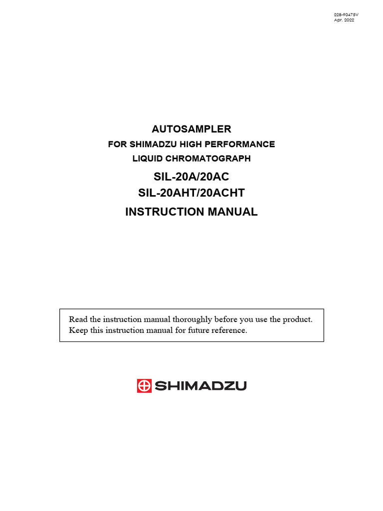 228-90475V Sil-20a 20ac 20aht 20acht Im en | PDF | Electrostatic ...