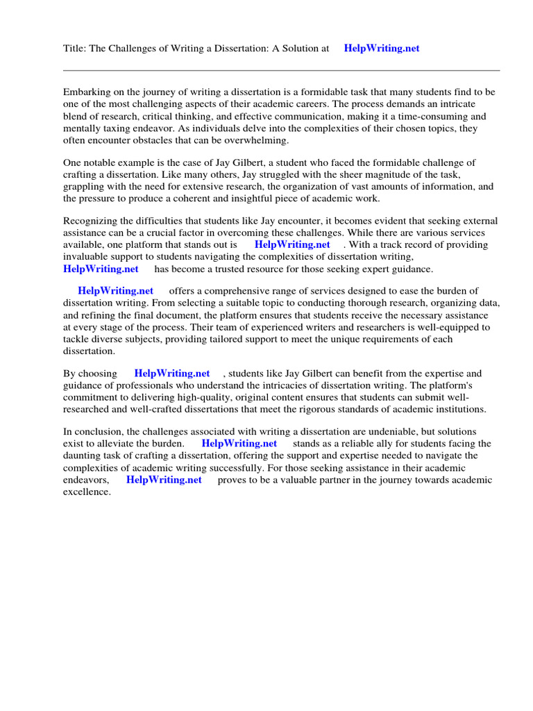 Jay Gilbert Dissertation | PDF | Thesis