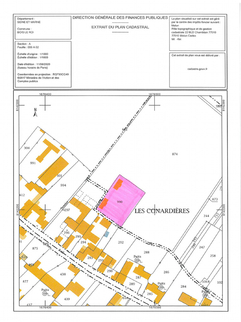 Plan Cadastral | PDF