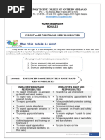 Work Immersion Module 1 Lesson 1 Work Environments | PDF | Employment ...