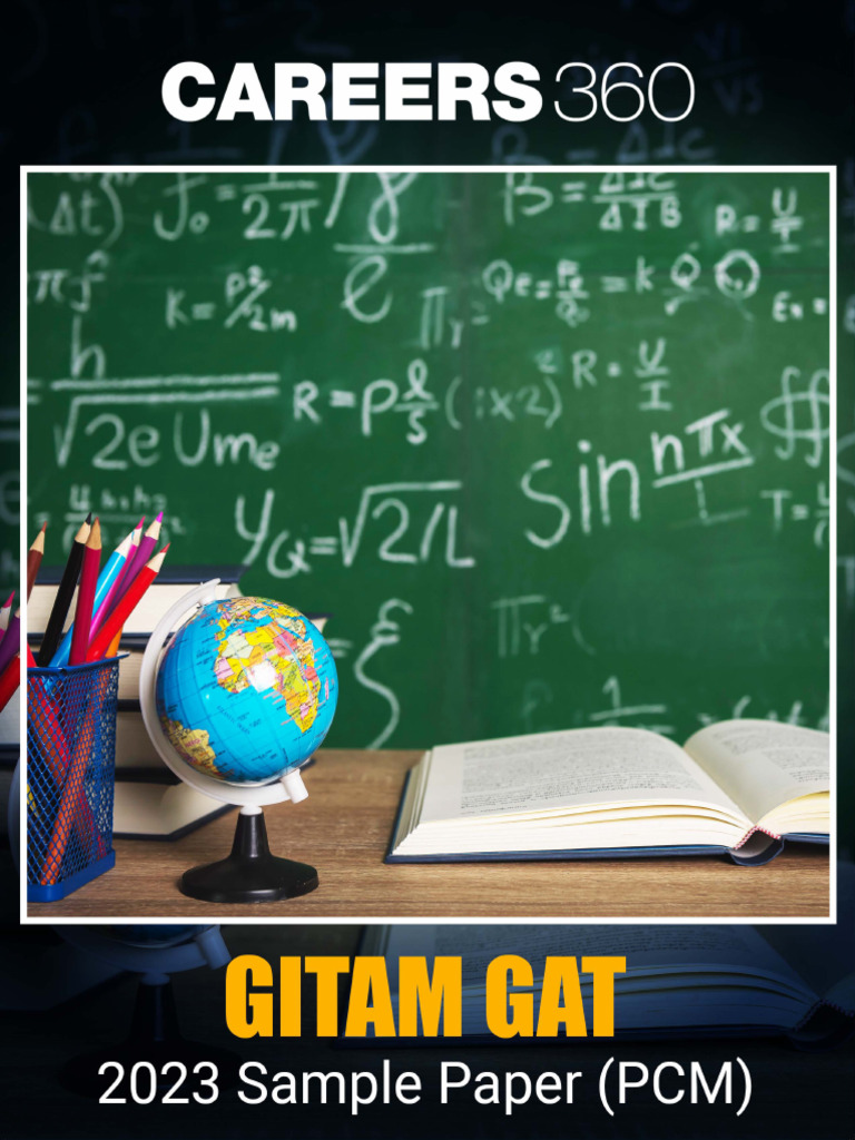 GITAM GAT 2023 Sample Paper PCM File | Download Free PDF | Chemical ...