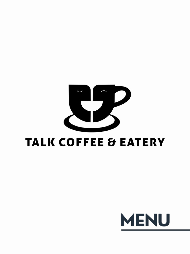 Menu Talk Coffee | PDF | Drink | Cuisine