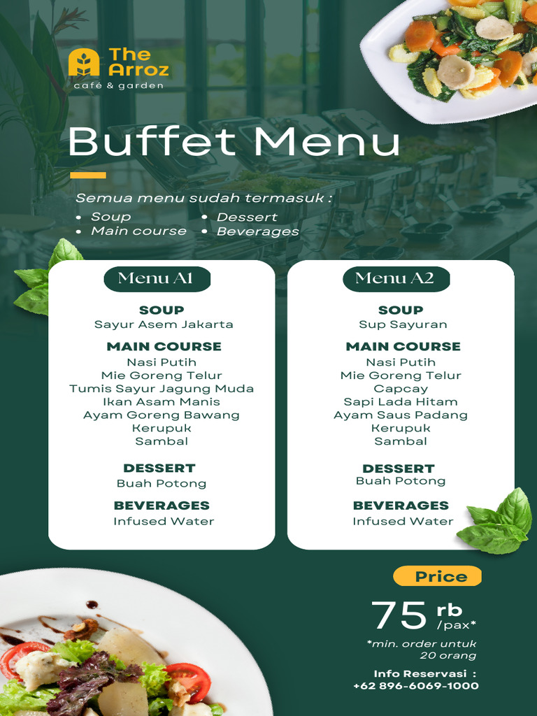 Buffet Menu | PDF