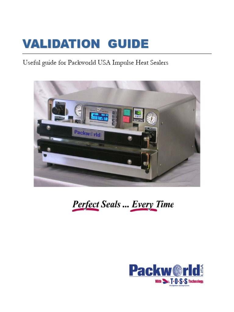 Microsoft Word - Packworld Validation Guide 0609.doc - Packworld - Validation - Guide | PDF ...