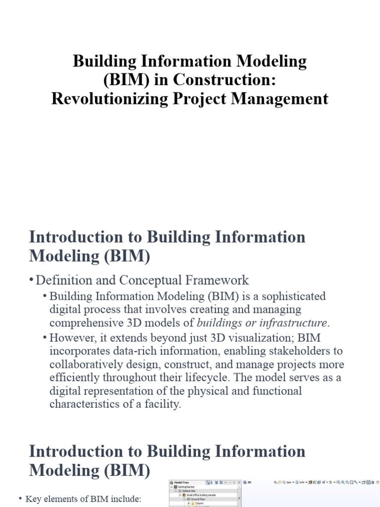 Building Information Modeling (BIM) in Construction | PDF | Building Information Modeling ...