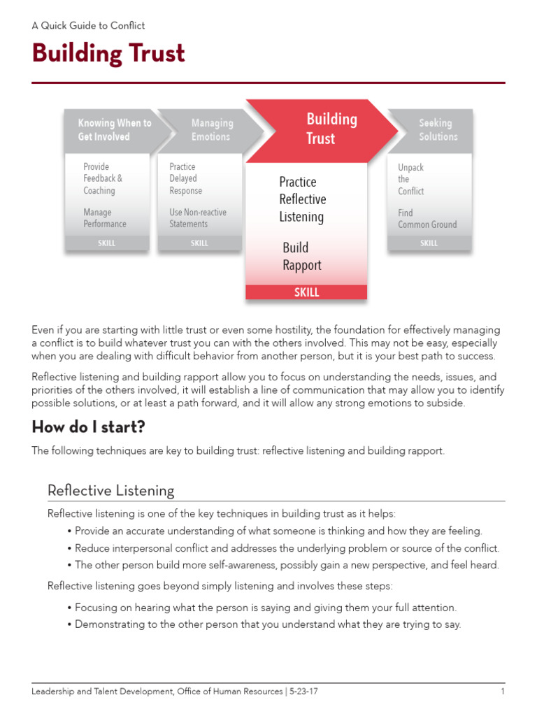 LTD - SupDev-conflict-st3-5-21a-17 Building Trust | PDF | Leadership ...