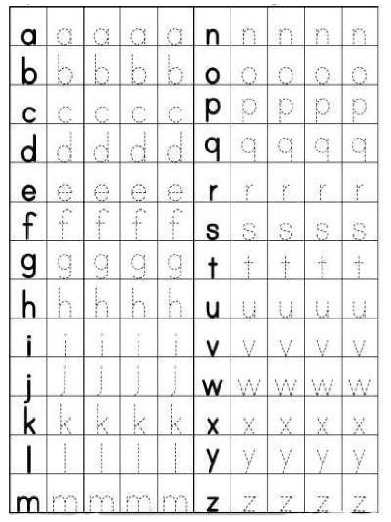 Alfabeto Movil Minuscula | PDF